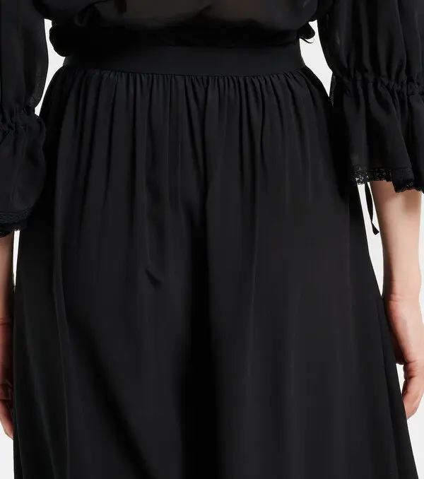 Chloé Silk Crêpe De Chine Balloon Pants
