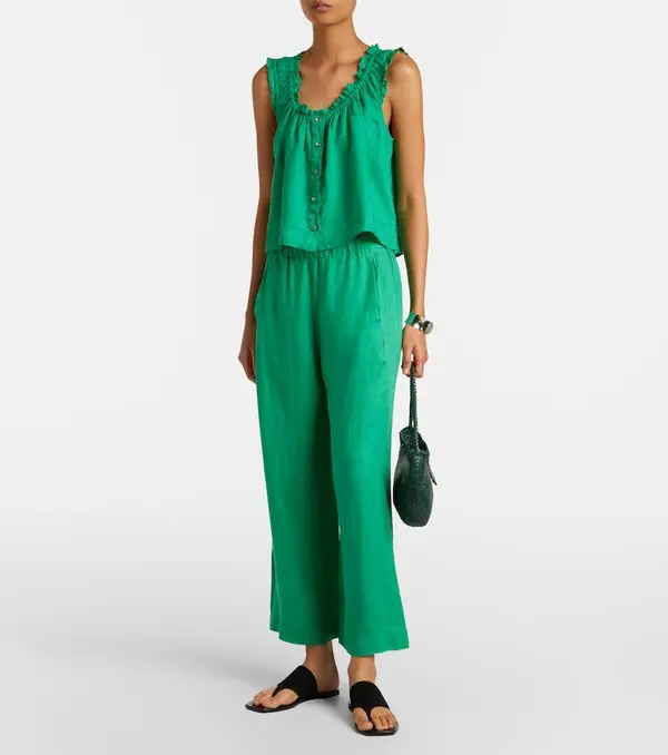 Velvet By Graham & Spencer Lola Pants - Green