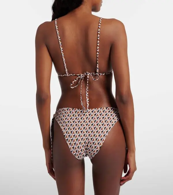 Max Mara Baobab Printed Bikini - Brown