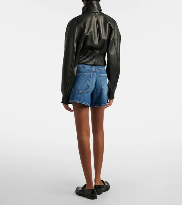 Sportmax Fiesta Denim Shorts - Blue
