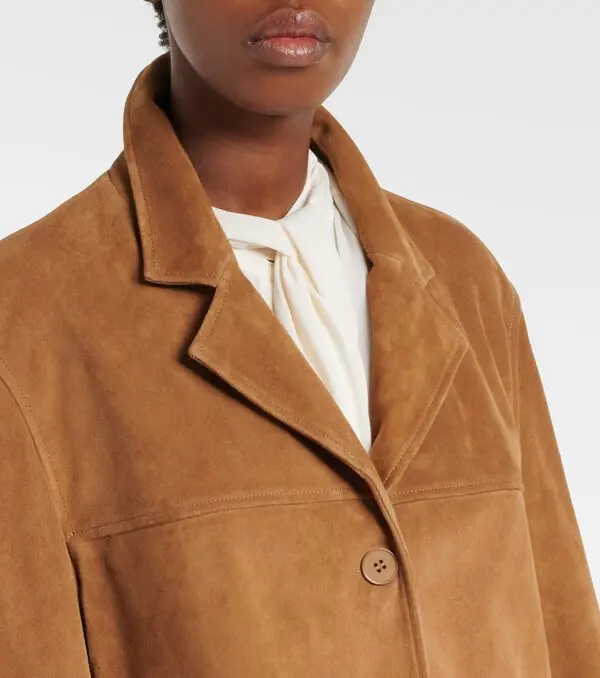Nour Hammour Voltia Suede Jacket