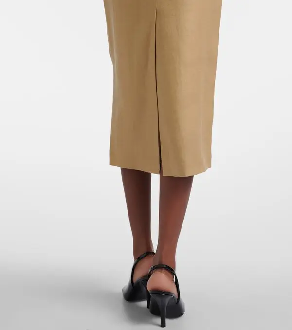 Max Mara Veranda Linen Pencil Skirt