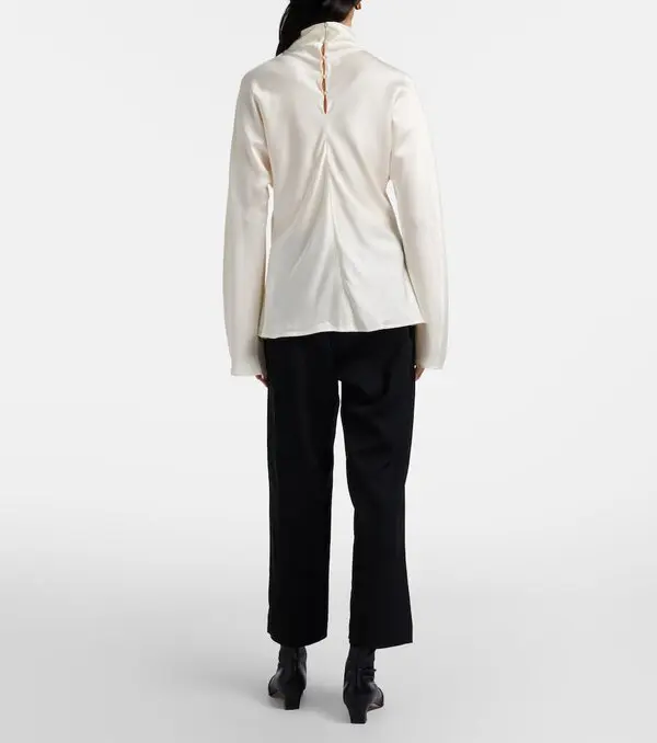 RÓHE Cropped Wide-leg Pants