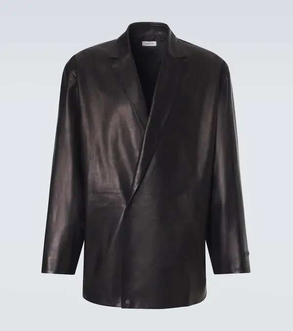 Fear Of God Leather Blazer