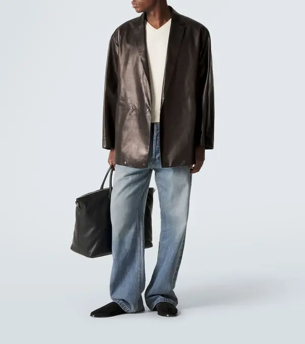 Fear Of God Leather Blazer