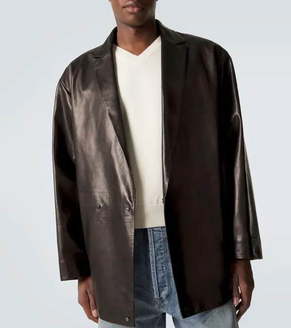 Fear Of God Leather Blazer