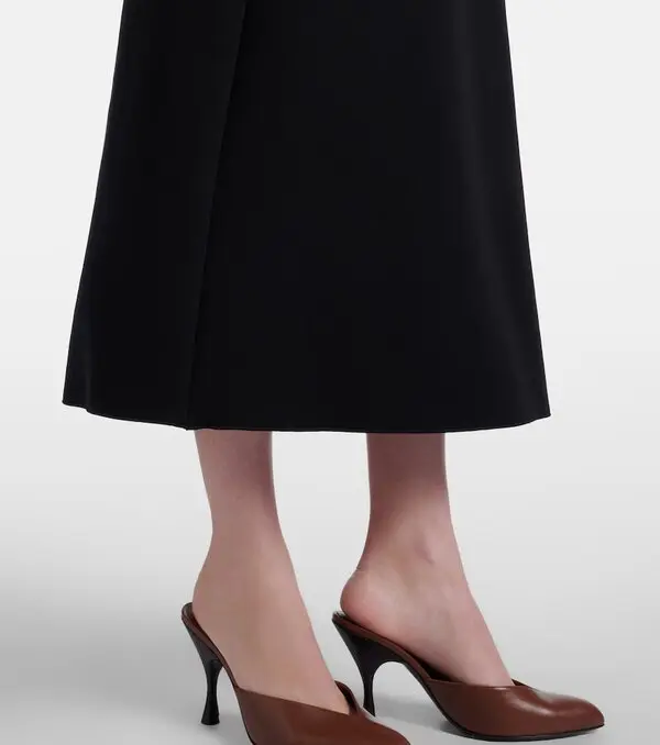 Max Mara Eremi Cotton-blend Jersey Midi Dress