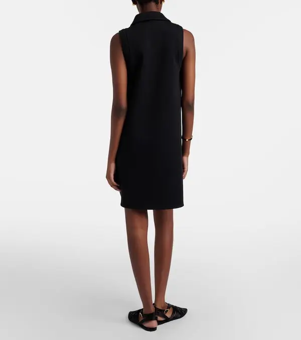 Max Mara Saggina Cotton-blend Jersey Polo Dress
