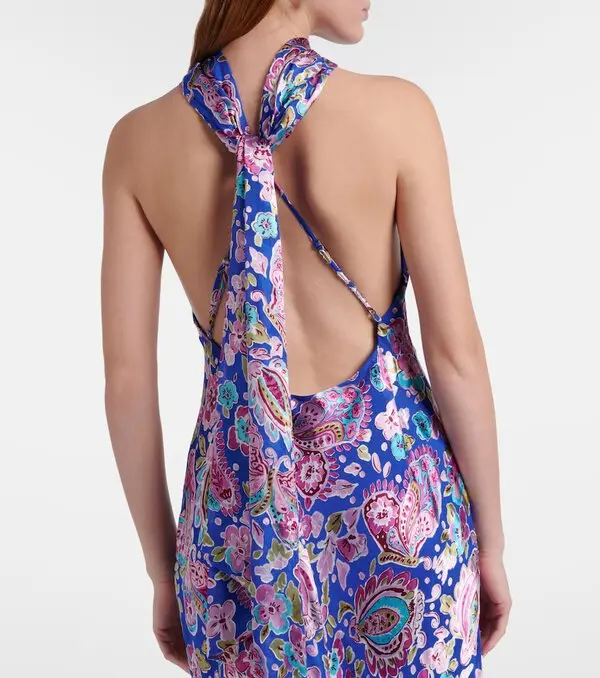 Rixo Hayley Floral Maxi Dress