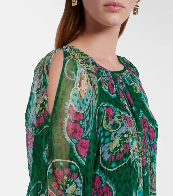Rixo Hayden Printed Maxi Dress