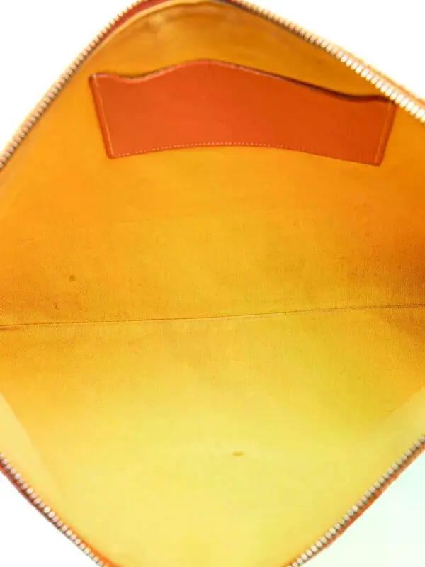 Goyard 2020 Senat Mm Clutch Bag - Orange