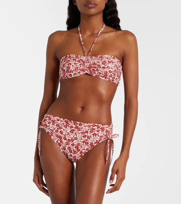 Isabel Marant Étoile Prudige Floral Bikini Bottoms
