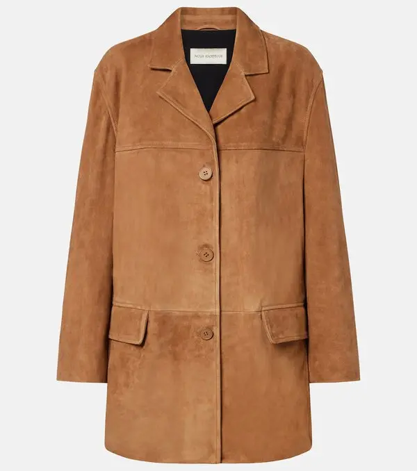 Nour Hammour Voltia Suede Jacket