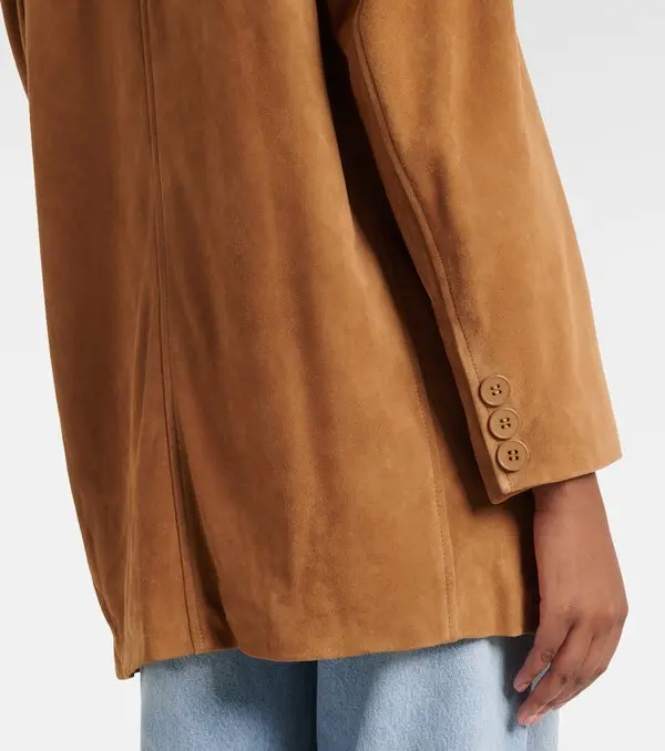 Nour Hammour Voltia Suede Jacket