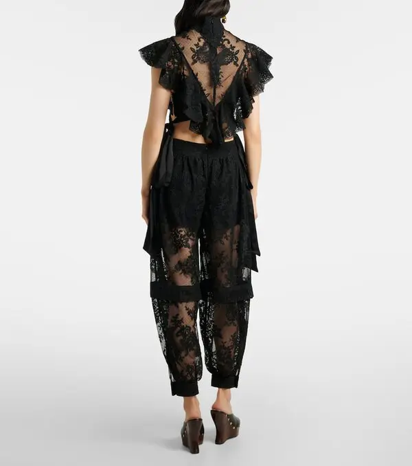 Zimmermann Luna Lace Balloon Pants
