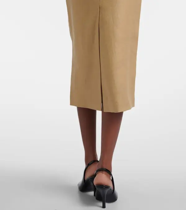 Max Mara Veranda Linen Pencil Skirt