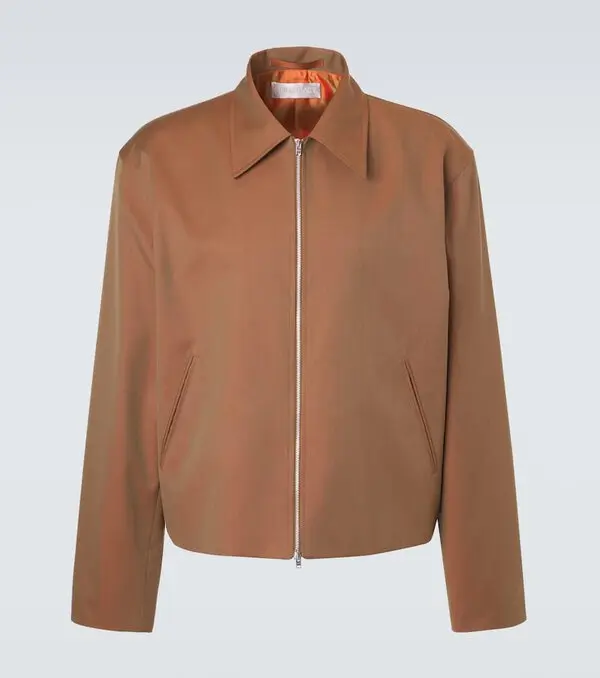 Our Legacy Virgin Wool Mini Jacket - Brown