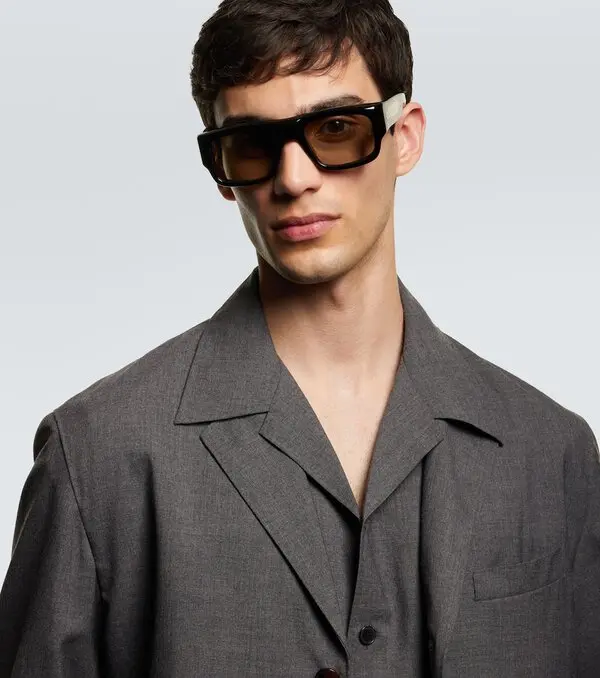 JACQUES MARIE MAGE Donat Rectangle Sunglasses