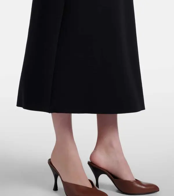 Max Mara Eremi Cotton-blend Jersey Midi Dress