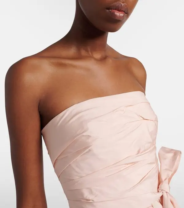 Max Mara Elegante Quinoa Belted Gown