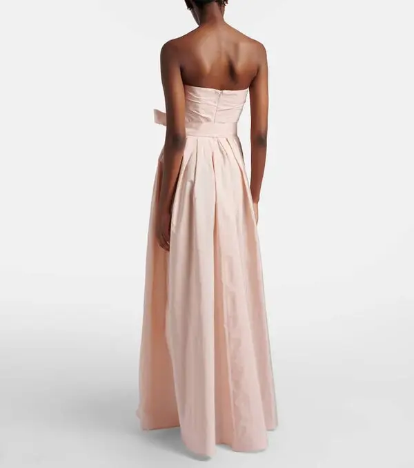 Max Mara Elegante Quinoa Belted Gown