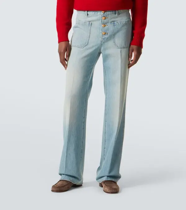 Valentino Garavani Wide-leg Jeans