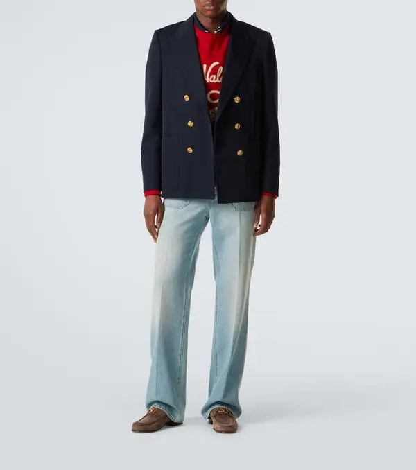 Valentino Garavani Wide-leg Jeans