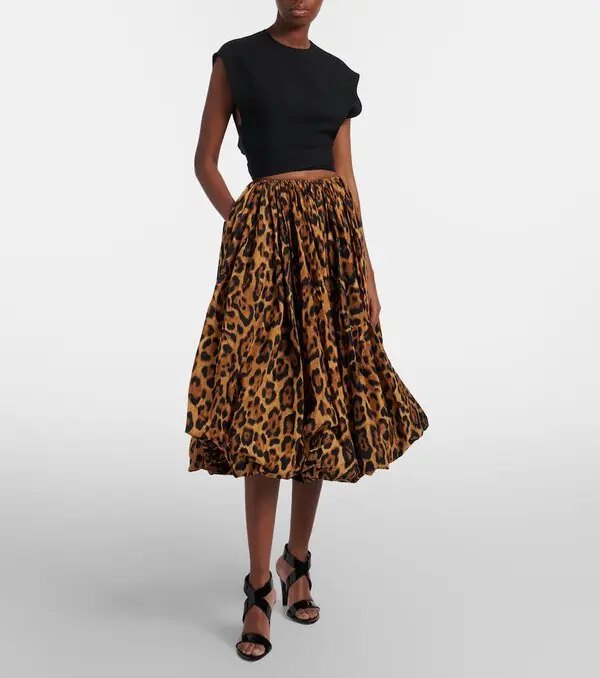Alaïa Belted Wool Top