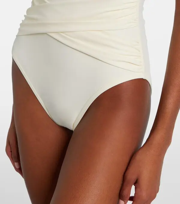 KARLA COLLETTO One Piece Swimsuit With Gathered Detail
