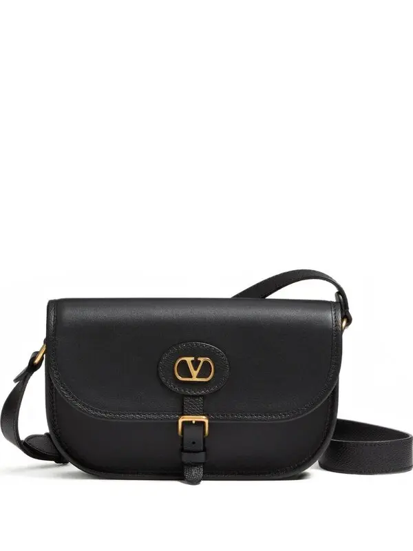Valentino Garavani Antibes Small Leather Crossbody Bag - Black
