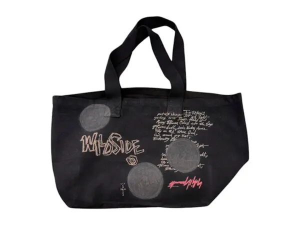 TRAVIS SCOTT Cactus Jack X Wildside Yohji Yamamoto Tote Bag - Black