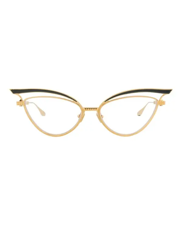 Valentino Garavani Cat Eye Optical Frames - Gold Gold Transparent (vlx/118e/55)