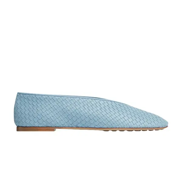 Bottega Veneta Ballerina Flat - Blue
