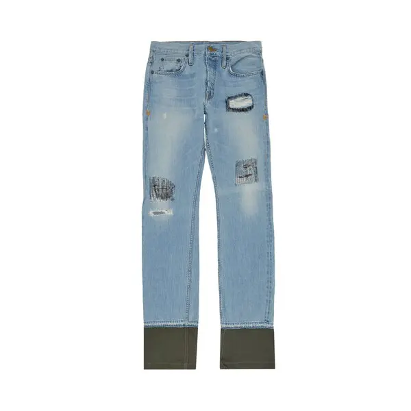 VLONE X Art Basel Canvas Jeans