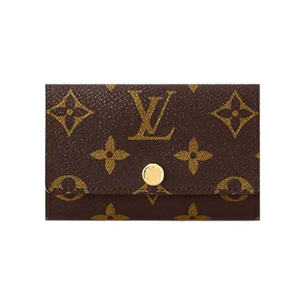 LOUIS VUITTON 6 Key Holder Monogram Canvas - Brown