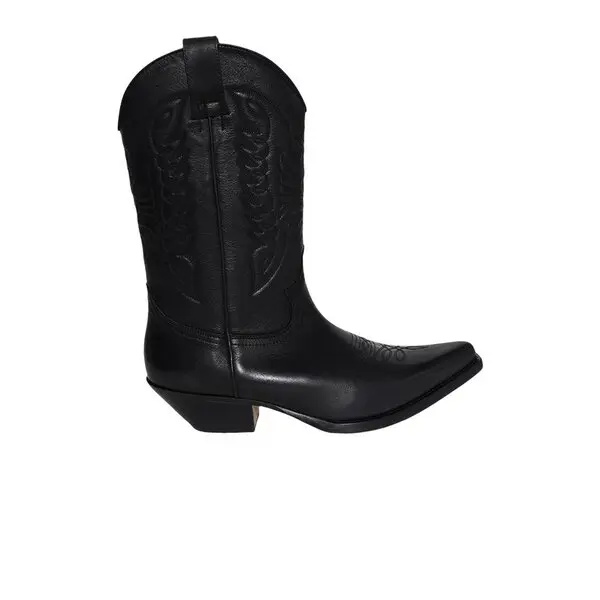 MAISON MARGIELA Pelle Vitalo Texas Boot - Black
