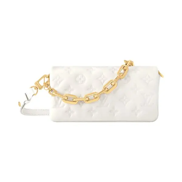 LOUIS VUITTON Pochette Coussin - Cream