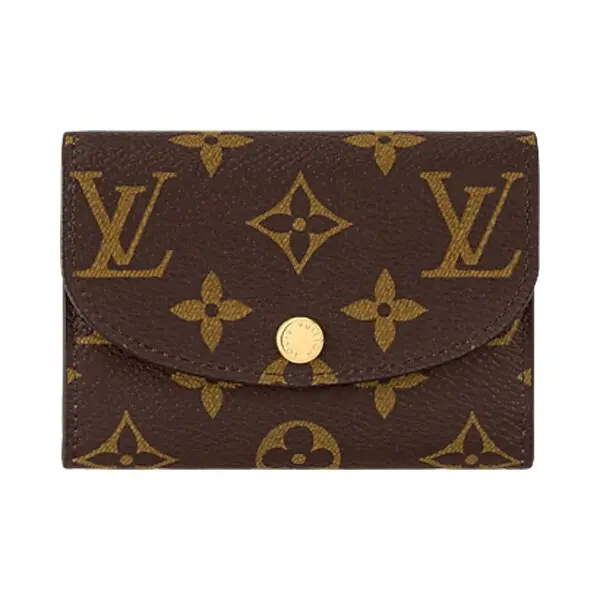 LOUIS VUITTON Rosalie Coin Purse Monogram Canvas/rose Ballerine Pink - Brown
