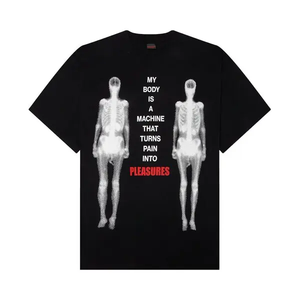 PLEASURES Machine T-shirt - Black