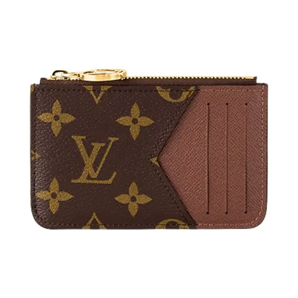 LOUIS VUITTON Romy Card Holder Monogram Canvas/armagnac - Brown