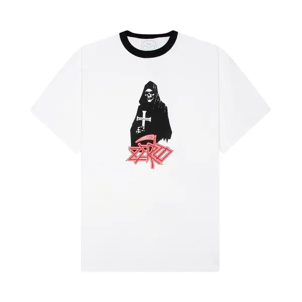 PLEASURES Reaper Ringer T-shirt - White