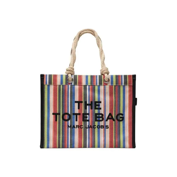 Marc Jacobs Stripe Mesh Rope Large Tote Bag