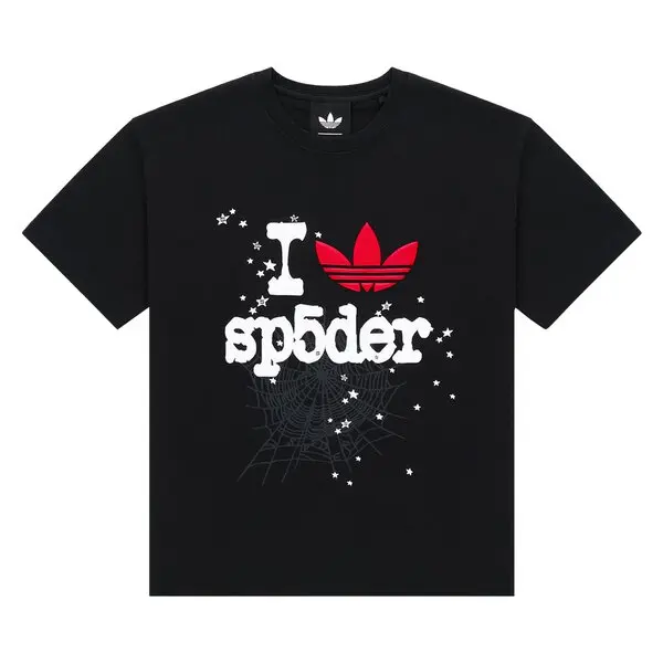 SP5DER X Adidas Souvenir Tee - Black