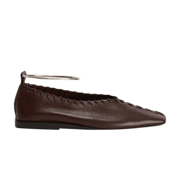 JIL SANDER Ballerina - Brown