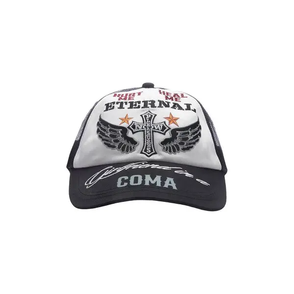 PLEASURES Coma Mesh Cap - Black