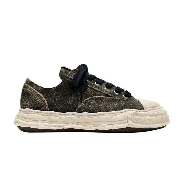 Mihara Yasuhiro Peterson23 Og Sole Vintage Suede Low - Black