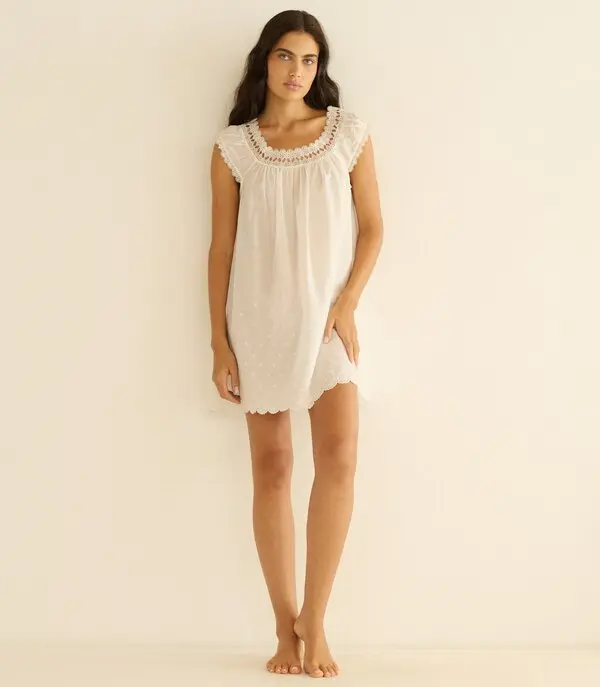 DÔEN Lelia Nightgown - Salt