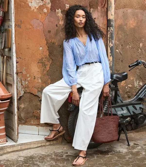 DÔEN Raffia Harbour Tote