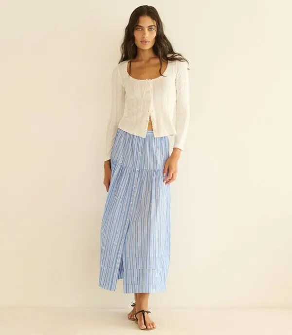 DÔEN Lori Pointelle Tee