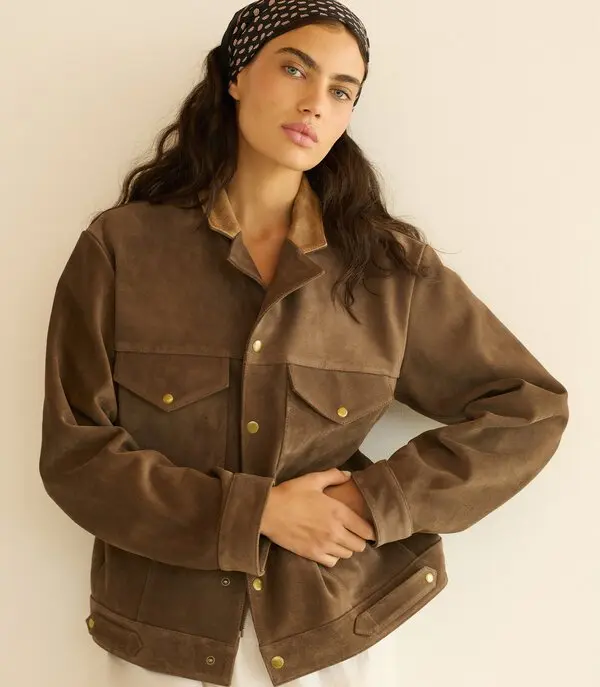 DÔEN Carson Suede Jacket